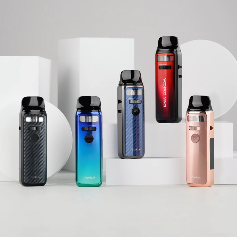 VooPoo VINCI 3 Pod Kit, pnp 5pk coils, vinci 3 empty pods, internal battery